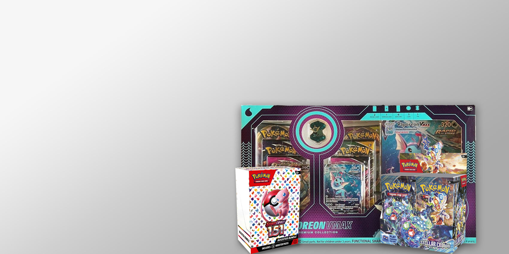 Pokémon Cards, Booster Boxes, Graded & Vintage Singles